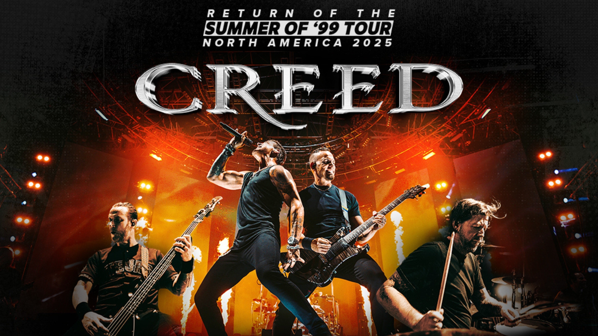 Creed coming to Lincoln's Pinnacle Bank Arena in 2025