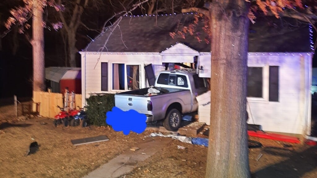 Driver accused of DUI after crashing into home near Omaha Driver accused of DUI after crashing into home near Omaha