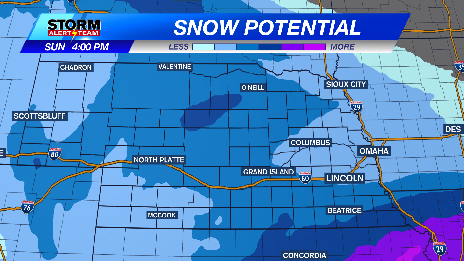 Snow on the way this weekend in first winter storm