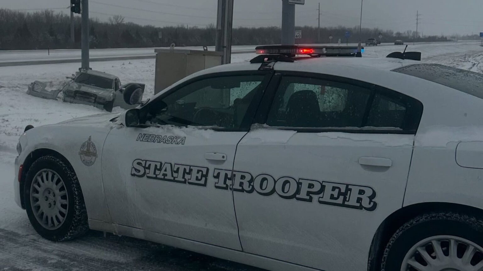 Nebraska State Patrol troopers helped over 160 travelers during snowstorm