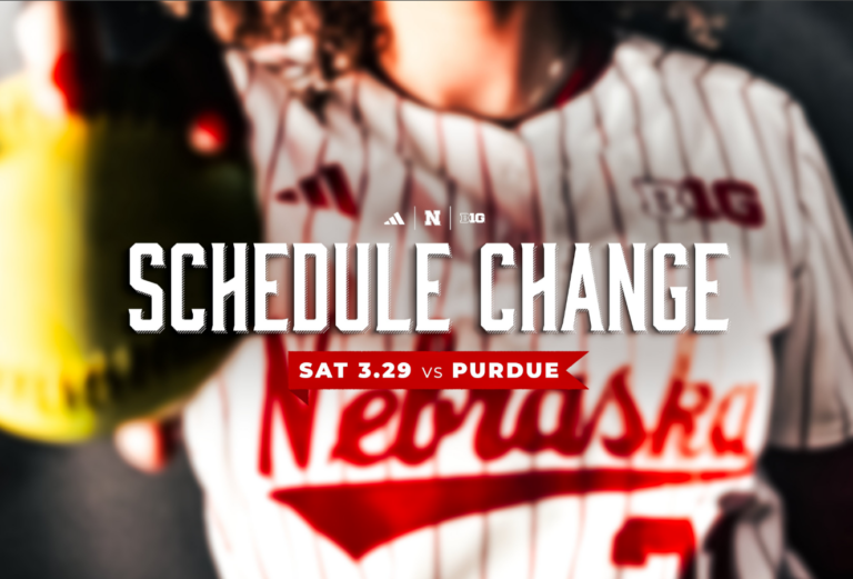 Nebraska softball game rescheduled due to weather concerns