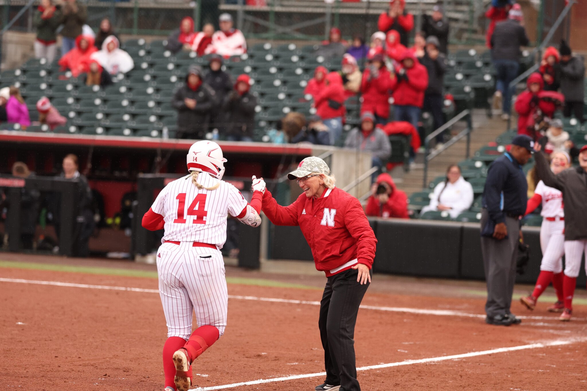 No. 20 Nebraska softball rolls Purdue in 16th run-rule victory of the ...