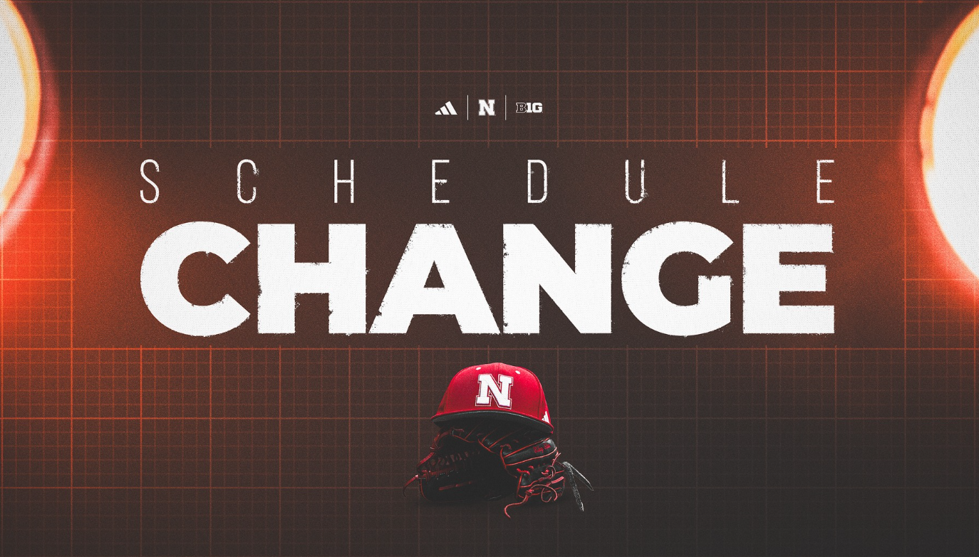 Nebraska baseball series with Northwestern tweaked due to weather