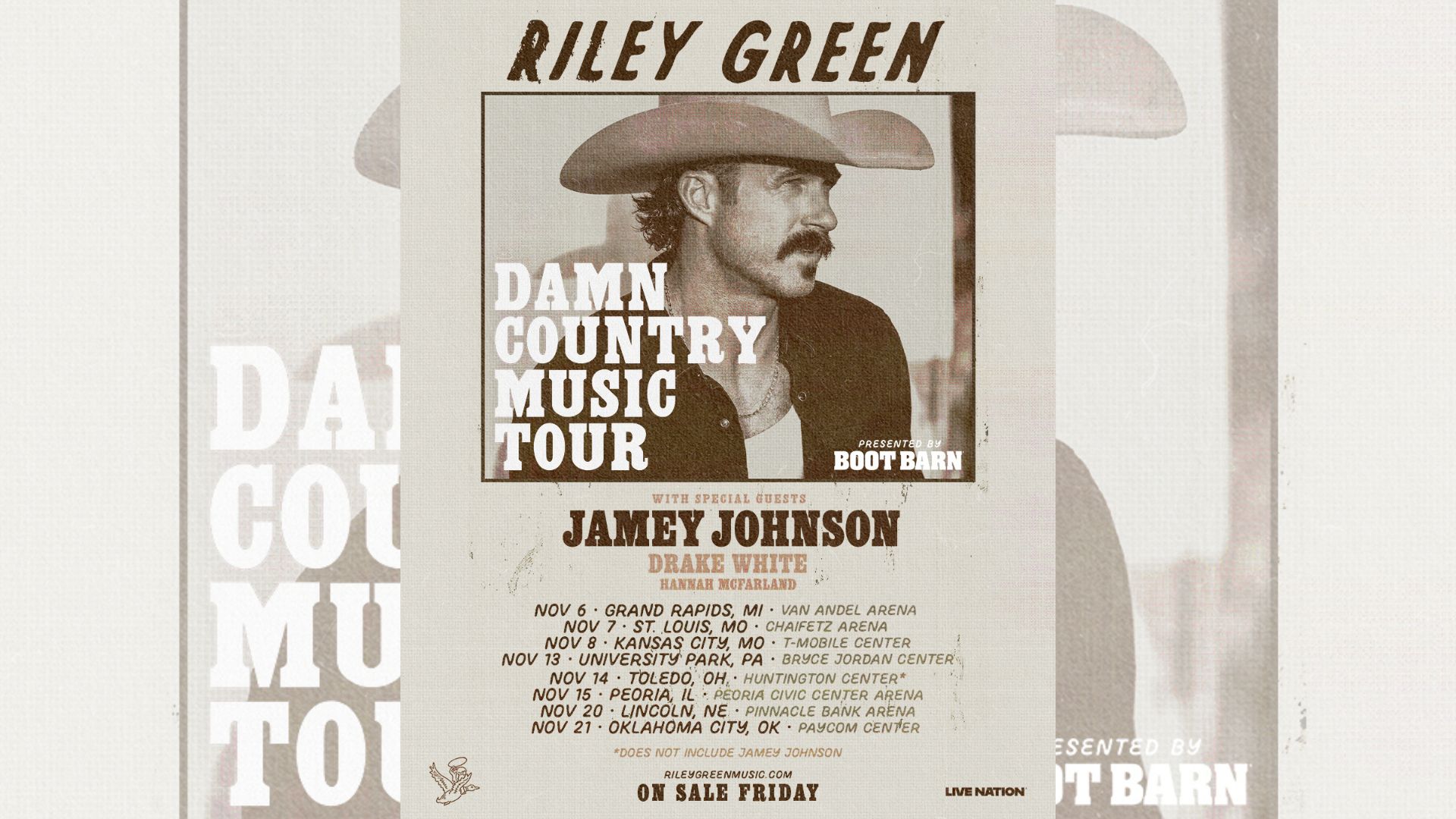 Country music star Riley Green expands tour to Lincoln's Pinnacle Bank ...