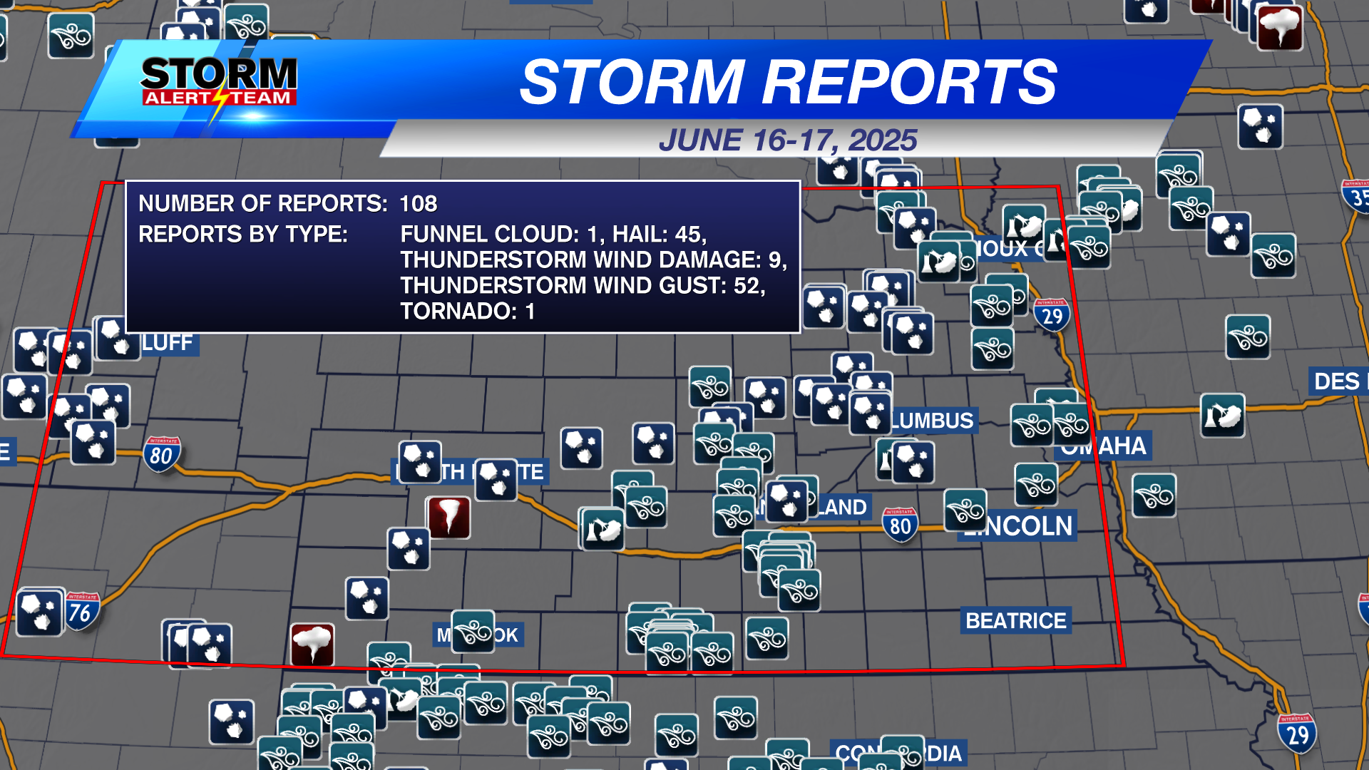 Photogenic tornado seen in Lincoln County from Monday evening's storms ...