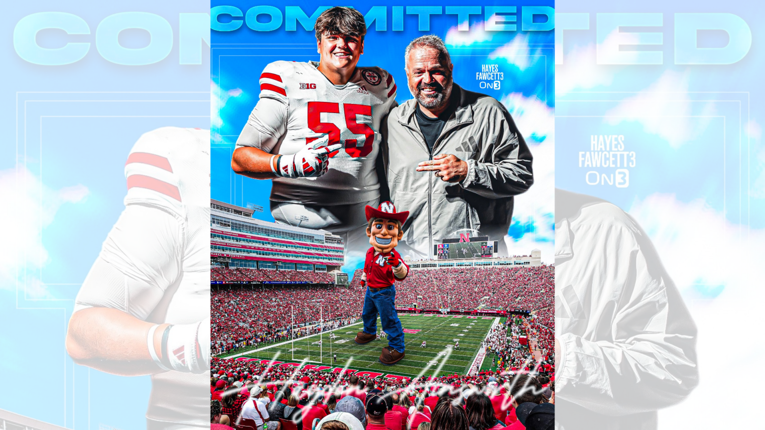 Huskers land commitment from three-star offensive lineman Hayden Ainsworth