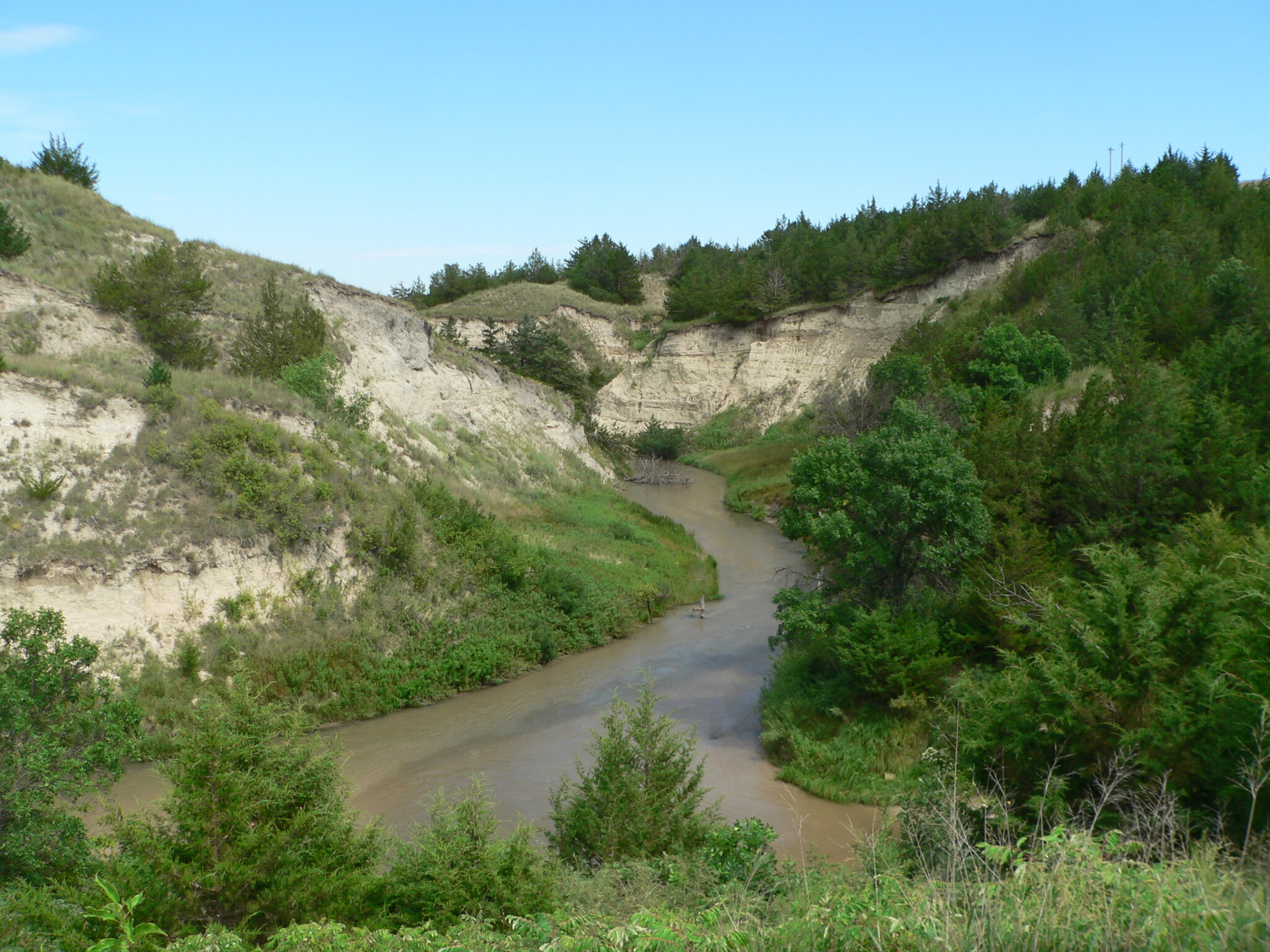 Logjams reported in part of Dismal River in Nebraska Sandhills