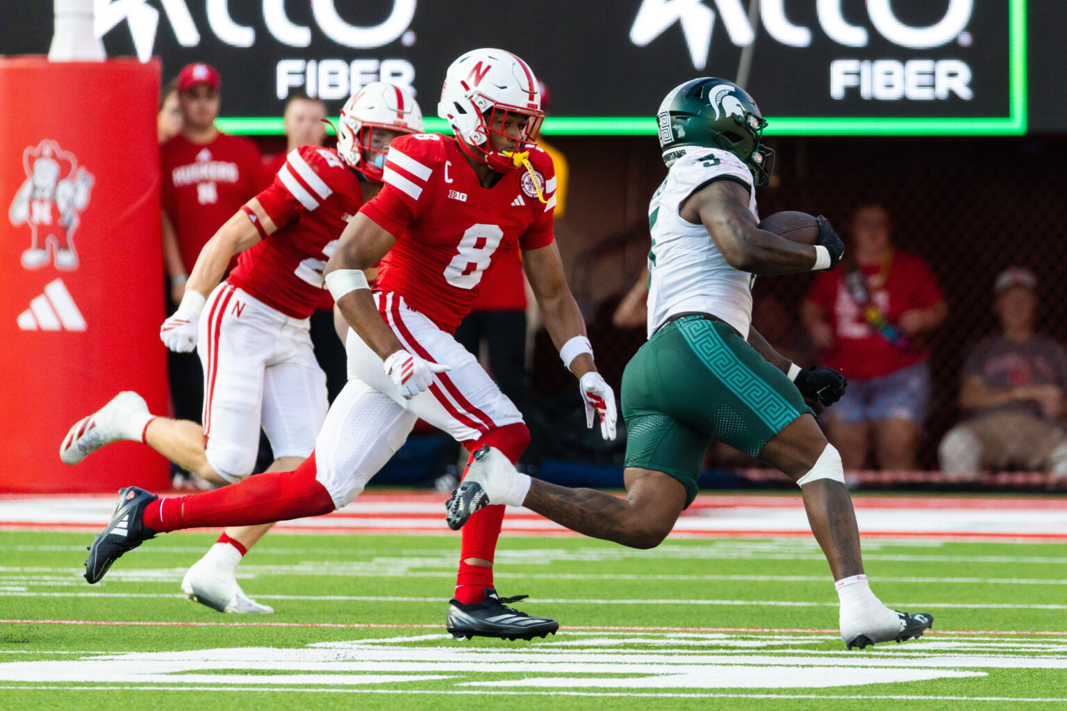 Nebraska football's DeShon Singleton honored for standout performance ...