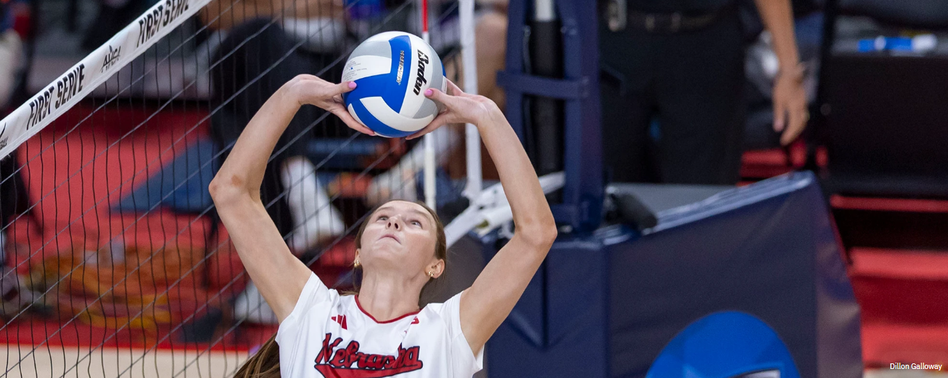 Nebraska's Bergen Reilly honored as Big Ten Setter of the Week
