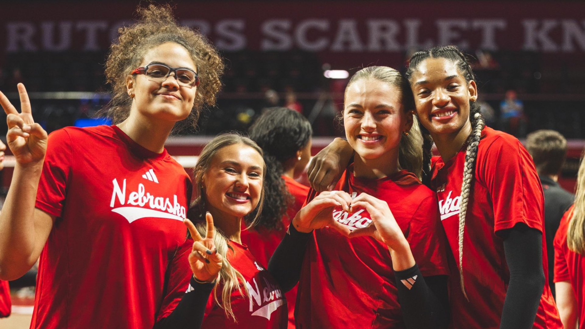 Nebraska ranked No. 1 in NCAA volleyball committee's in-season top 16