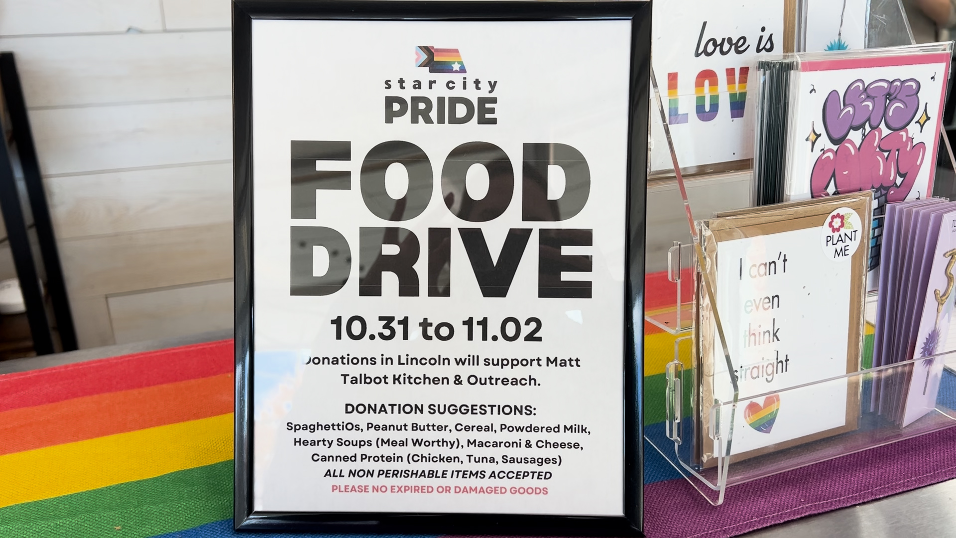 'Hand-in-hand': Star City Pride hosts food drive for those in need ...