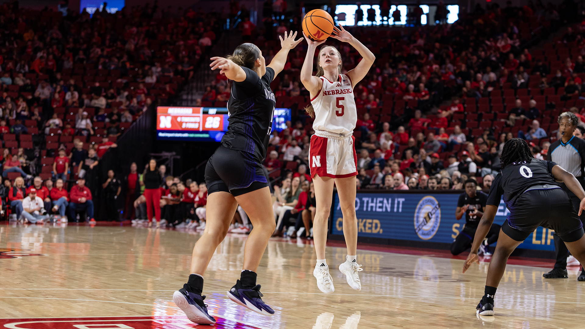 Nebraska women's basketball throttles Northwestern State in season opener