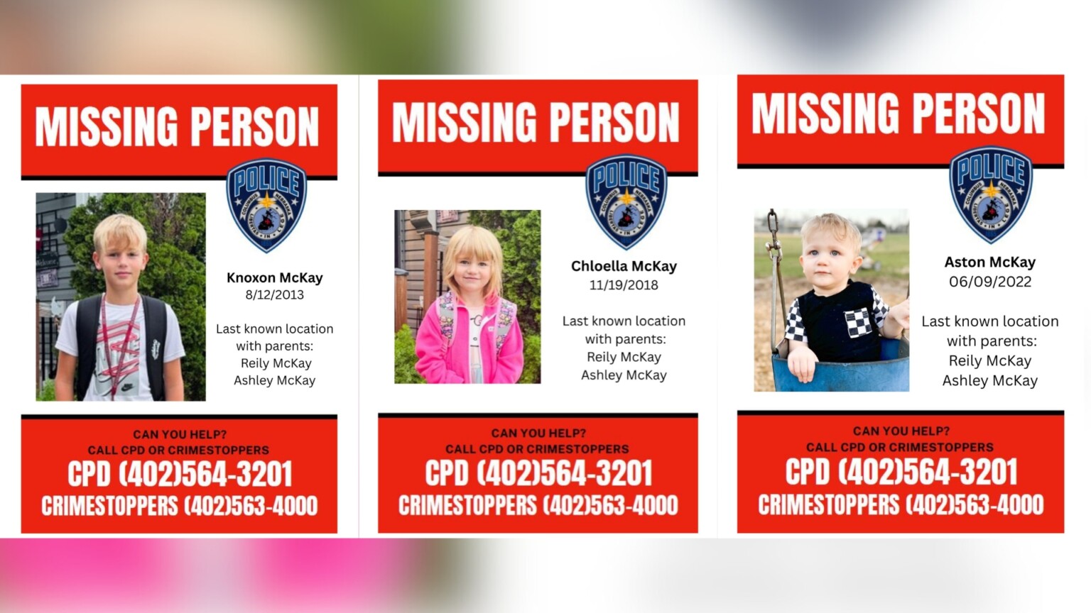 Columbus Police confirm three missing children have been found