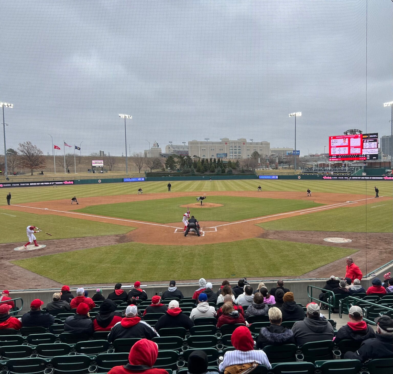Nebraska baseball handles Omaha in home opener