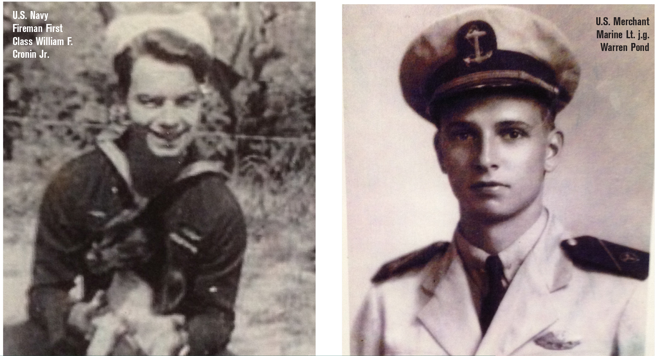 Q&A with World War II veterans William F. Cronin Jr., and Warren Pond ...