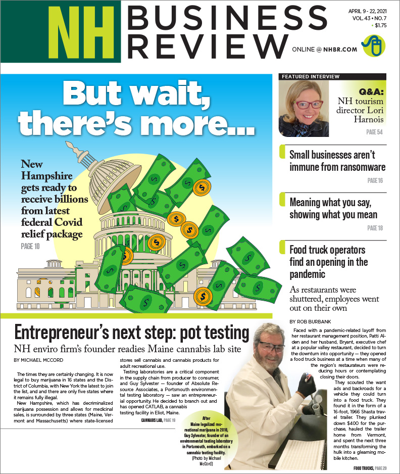 New Hampshire Business Review April 9, 2021 - NH Business Review