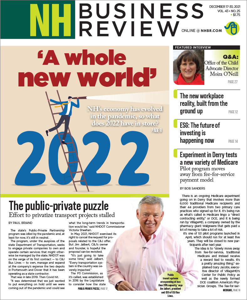 New Hampshire Business Review December 17, 2021 - NH Business Review