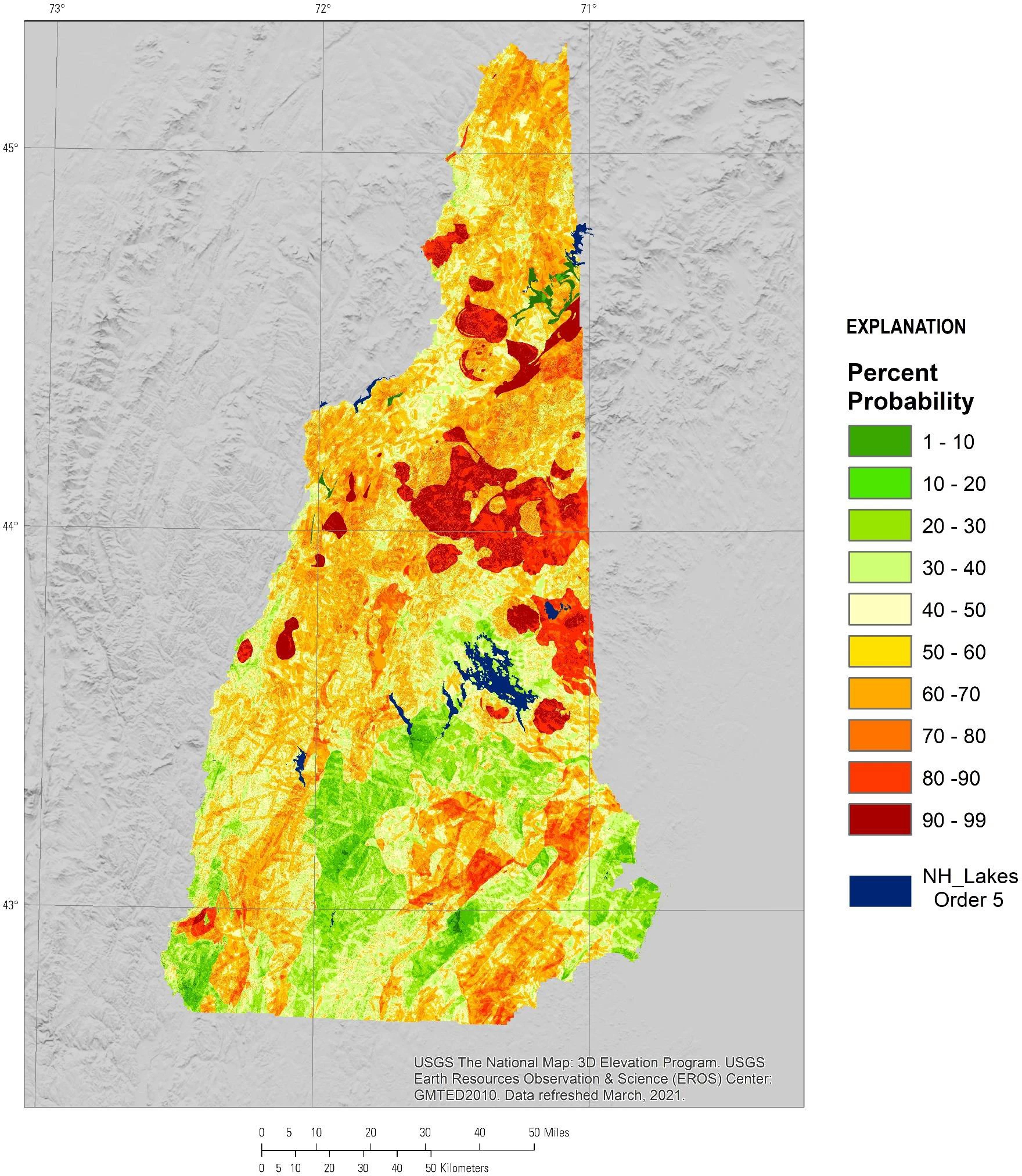 Study: 55 percent of New Hampshire's groundwater probably has elevated ...