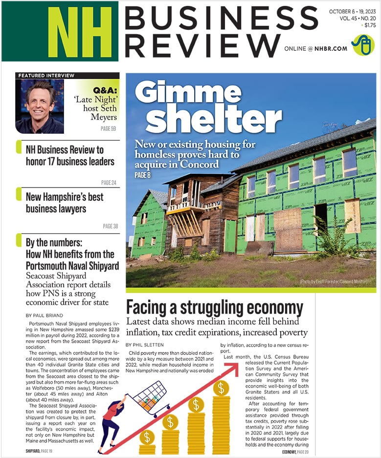 New Hampshire Business Review Oct. 6, 2023 - NH Business Review