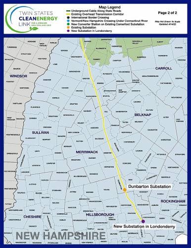 New power line proposed to run from Quebec through New Hampshire - NH ...