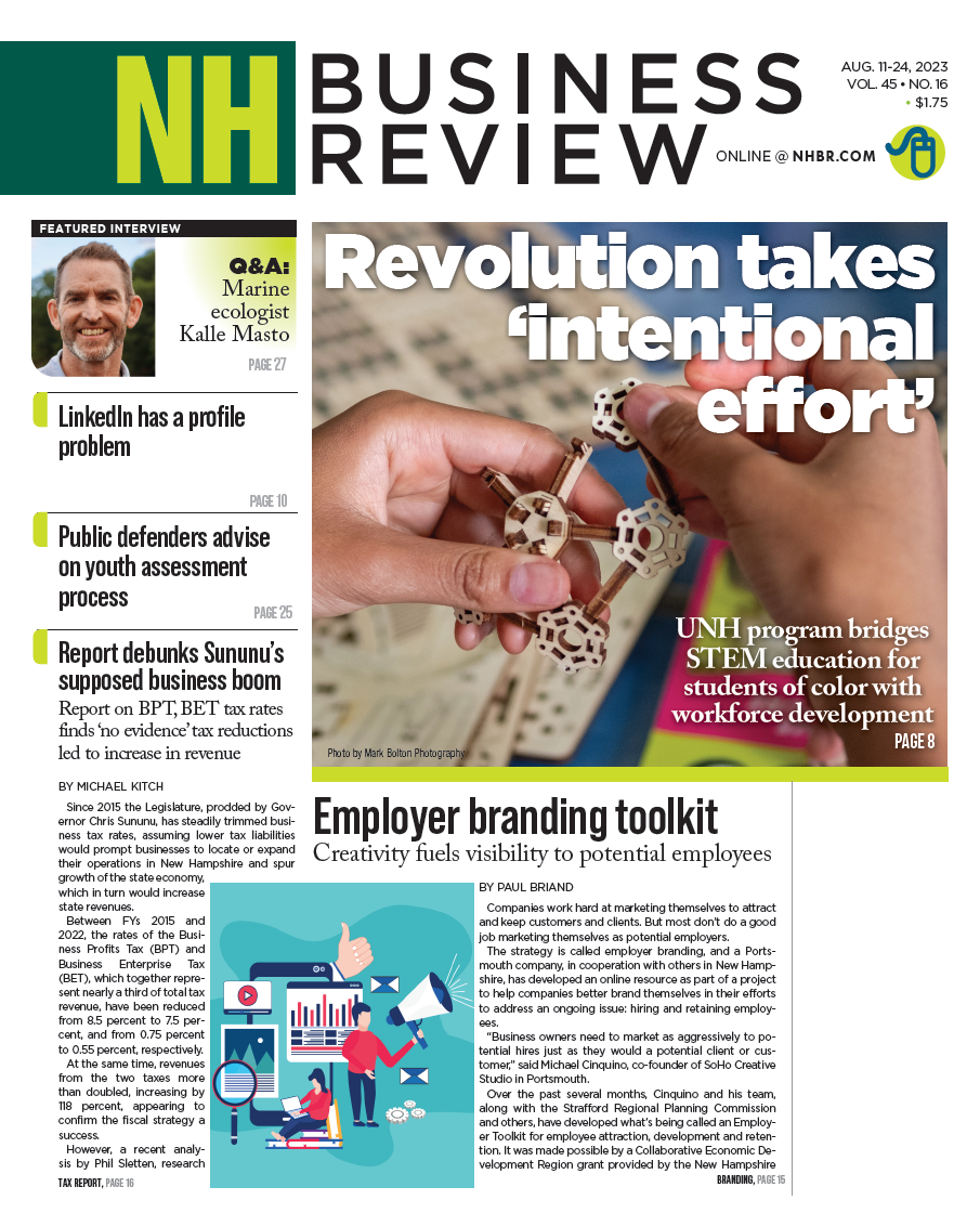 New Hampshire Business Review Aug. 11, 2023 - NH Business Review