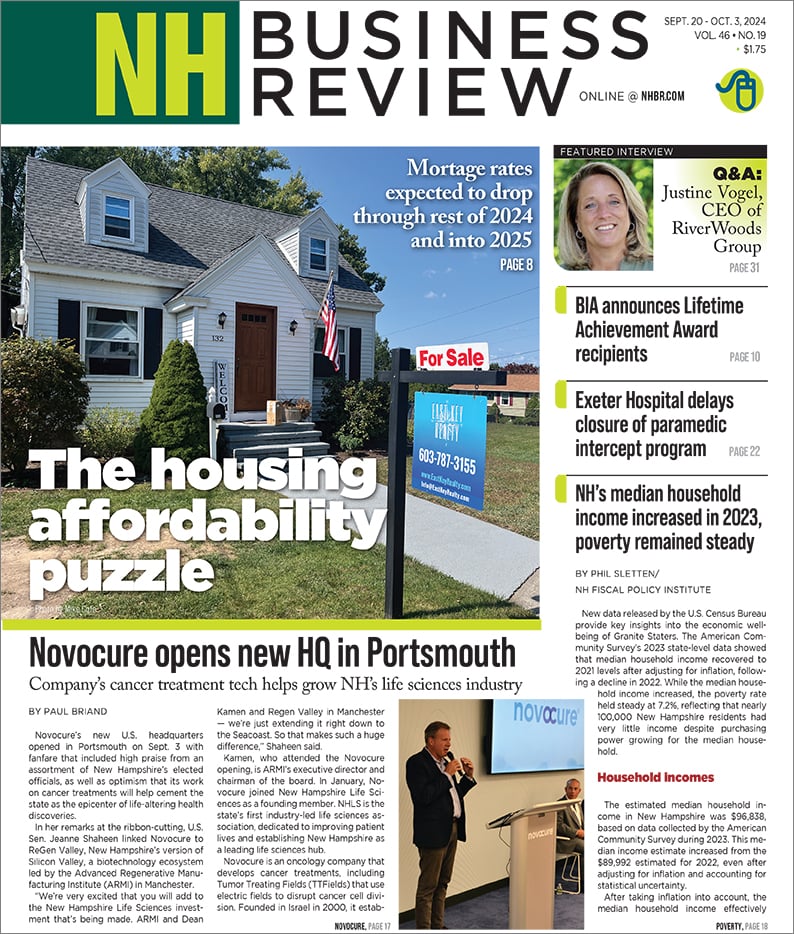 New Hampshire Business Review Sept. 20, 2024 - NH Business Review