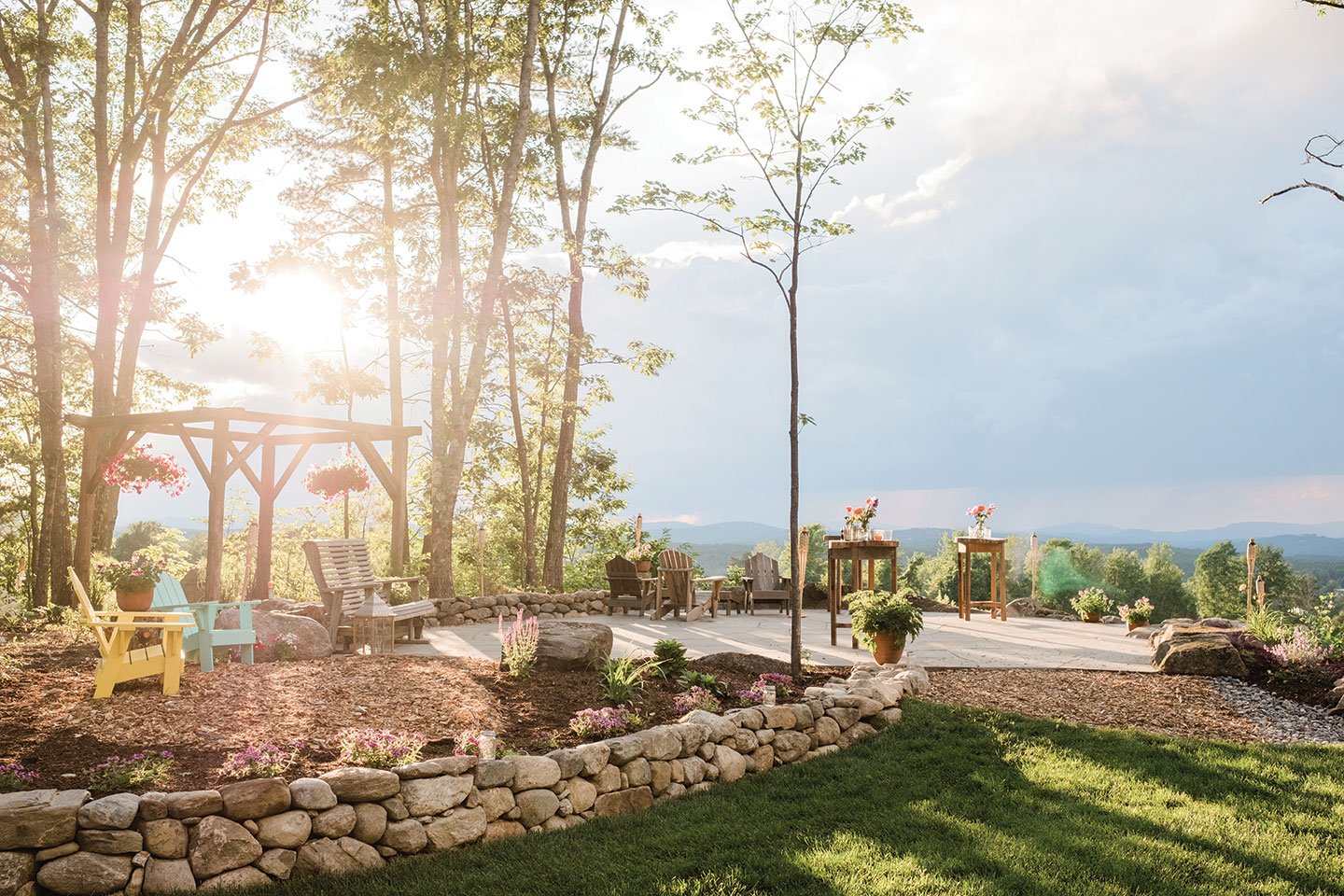 Rustic Stone & Garden Design - New Hampshire Home Magazine