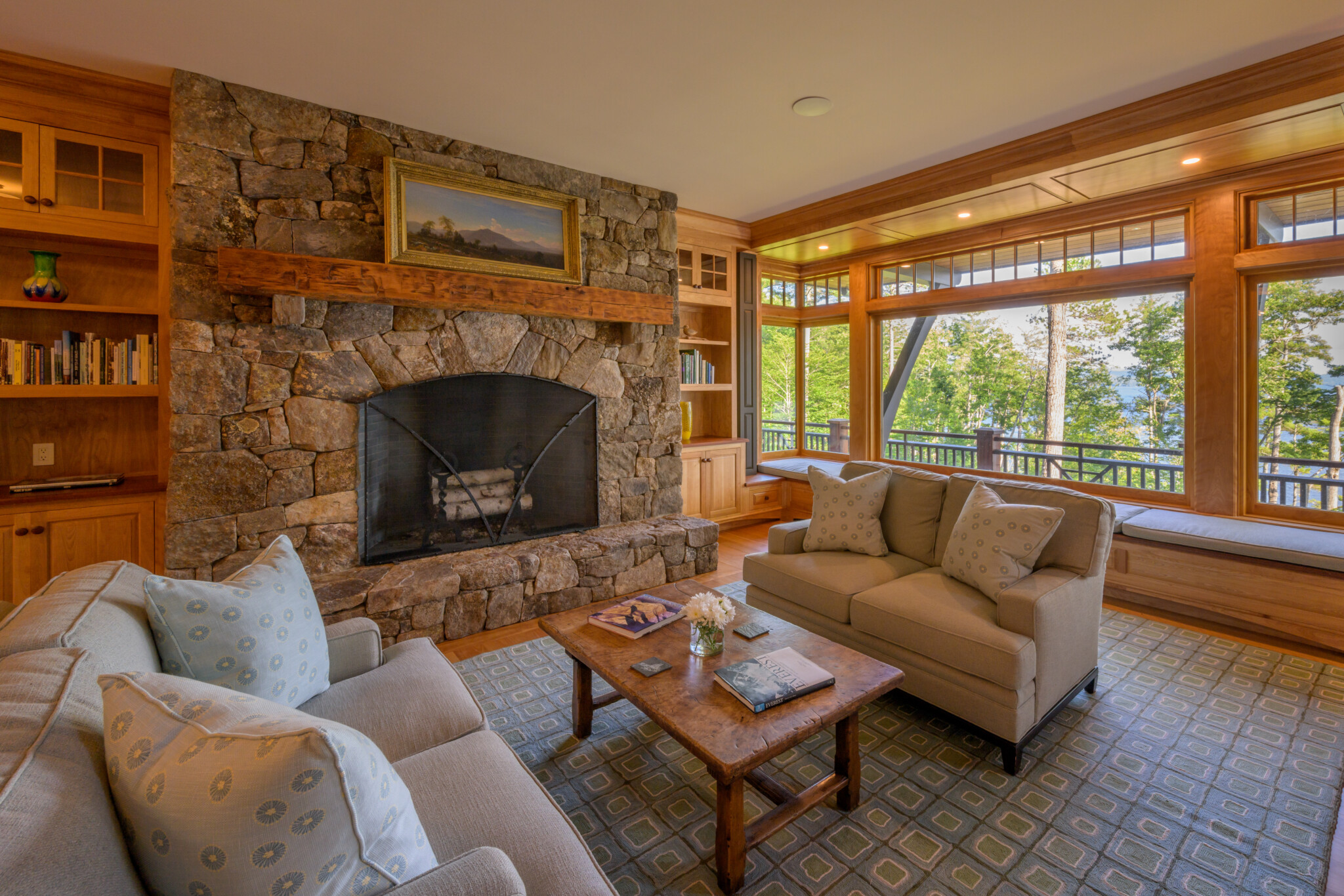 2023 Architectural Design: Traditional Winner: Big Grey Rock - New Hampshire Home Magazine