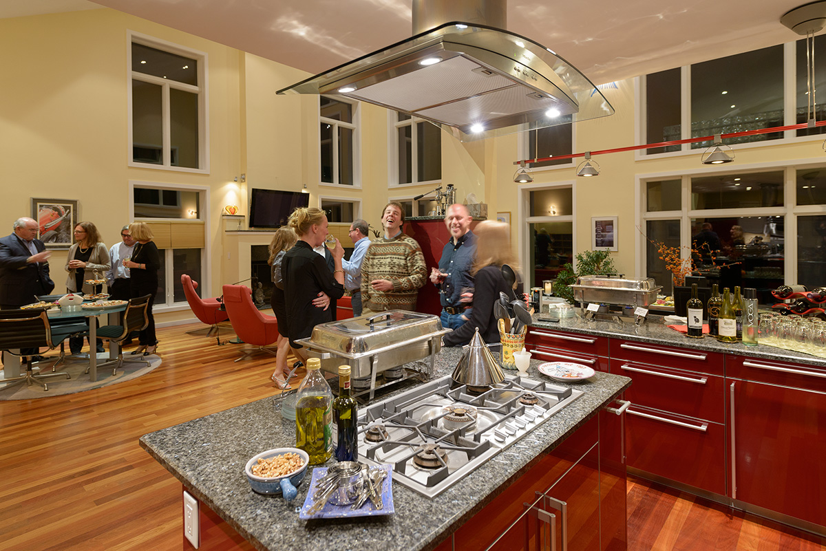 A perfect home for parties - New Hampshire Home Magazine