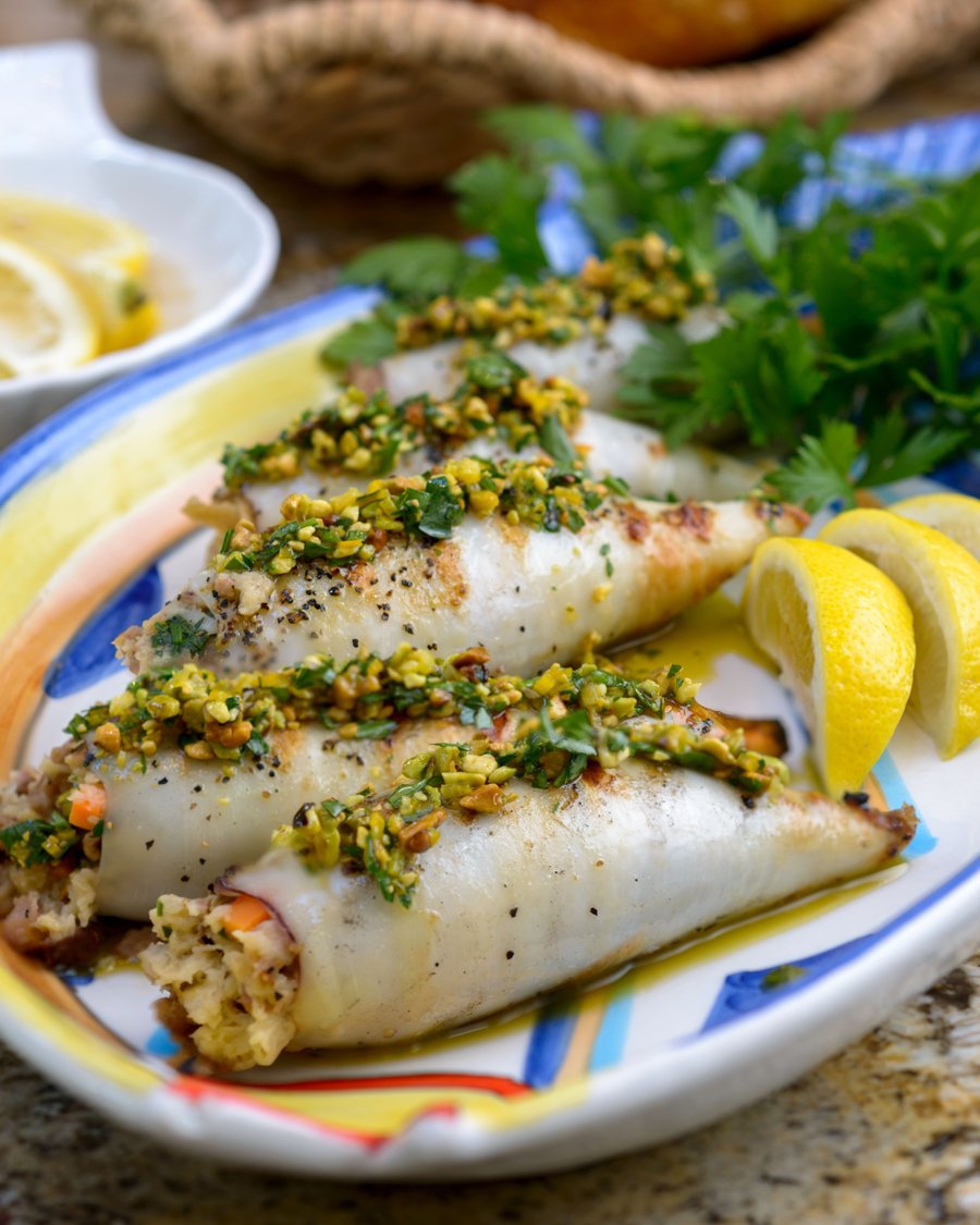 Wood-Grilled Calamari - New Hampshire Home Magazine