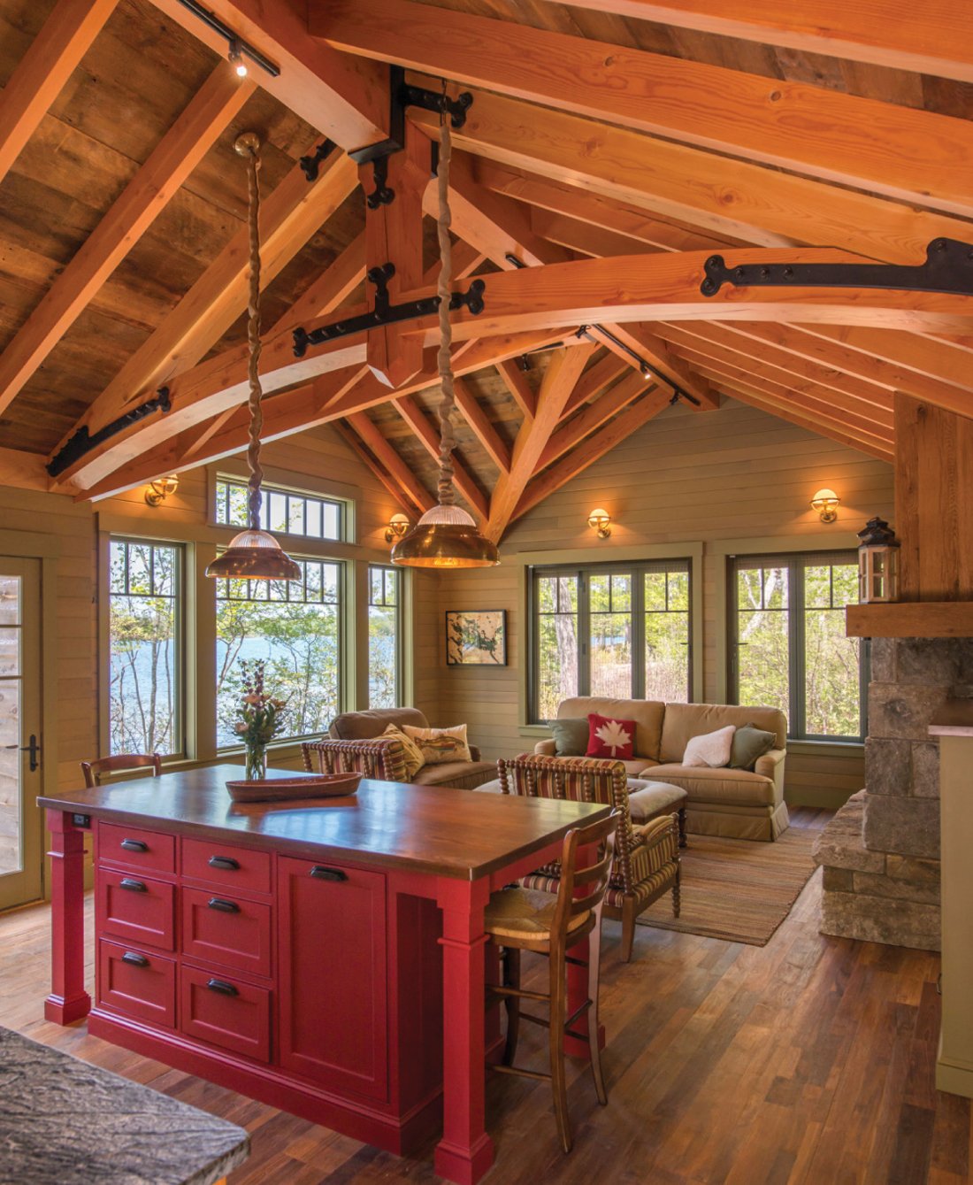 2018 Excellence in Small Home Design Winner: Winnipesaukee Bunk House ...