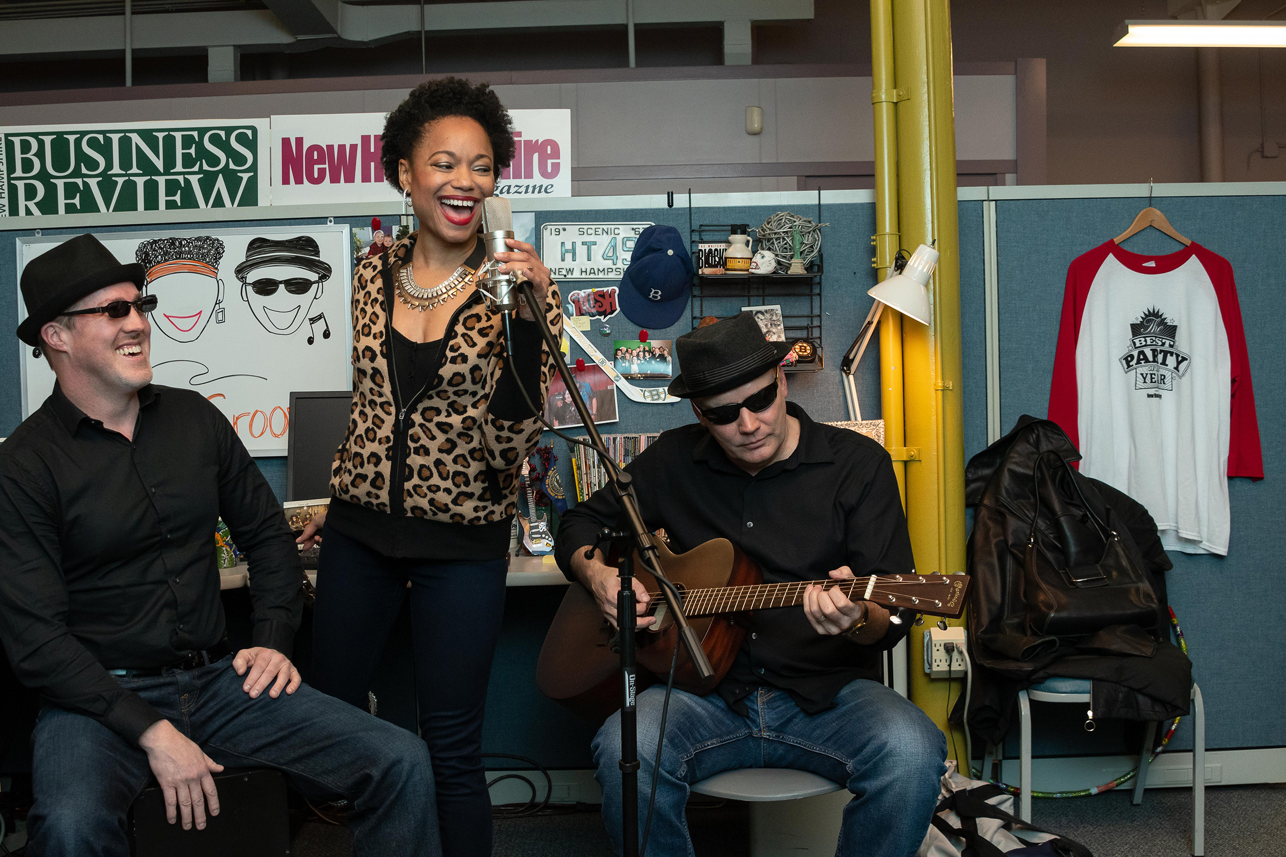 Cubicle Concerts: Ruby and the Groove - New Hampshire Magazine