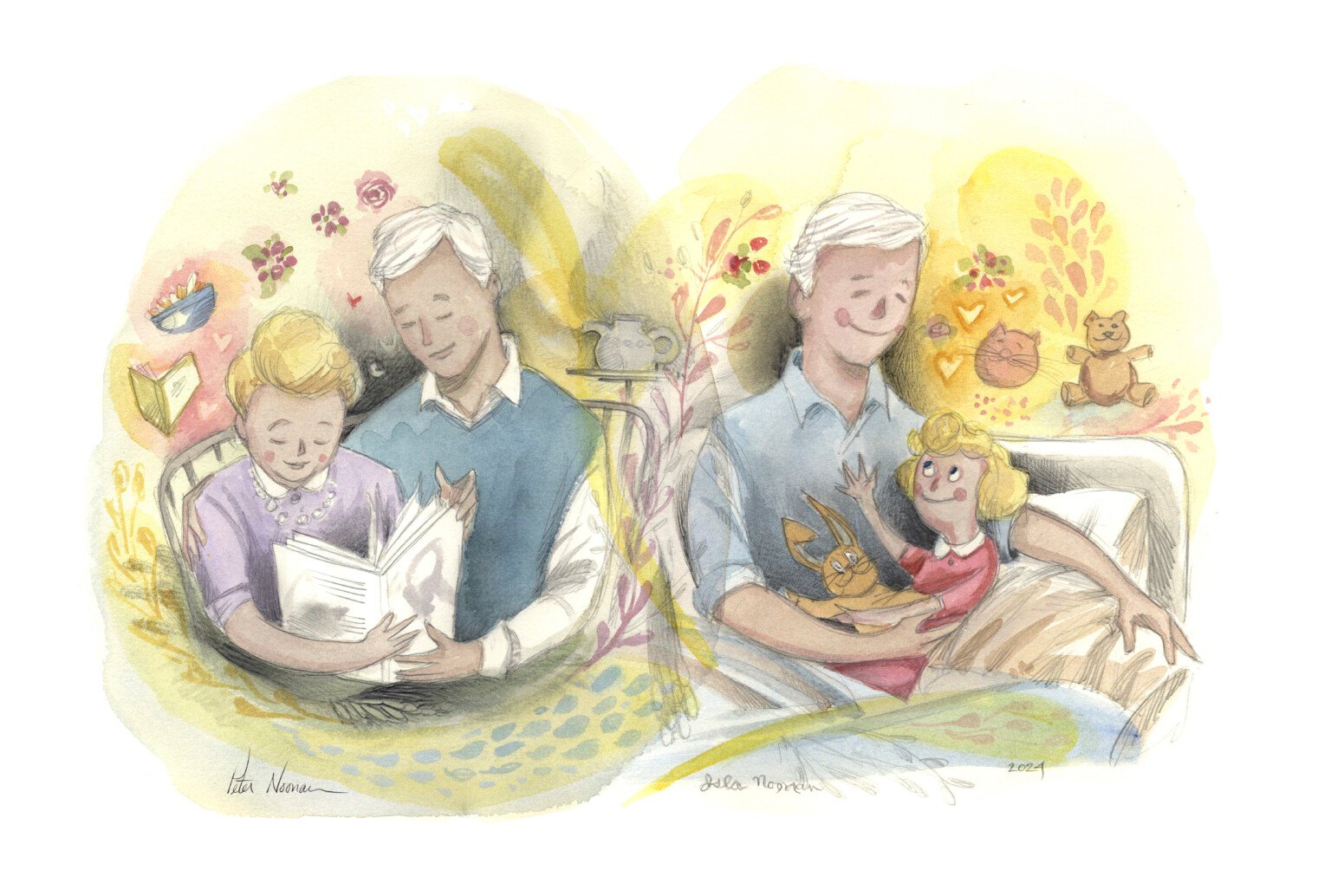 Sit with Me- Mike Cote Connects with Granddaughter While Remembering ...