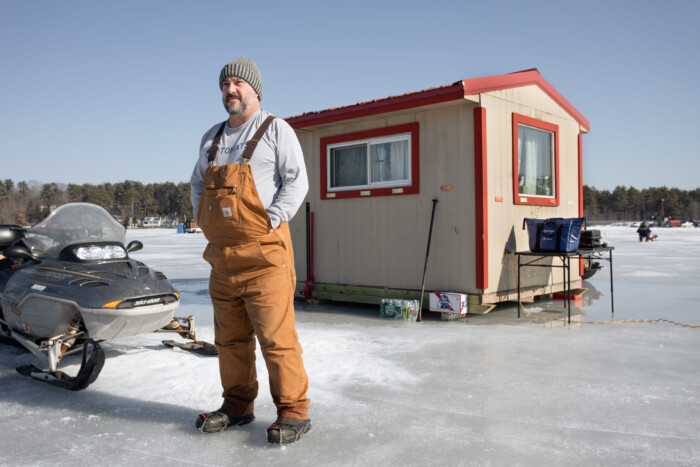 Lake Winnipesaukee Bobhouses On Thin Ice - New Hampshire Magazine