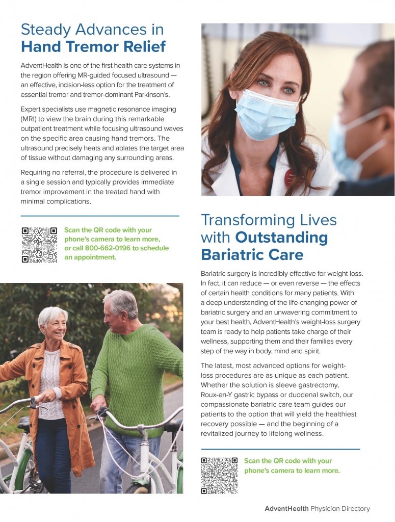 AdventHealth Resource Guide: Central Florida Edition - Orlando Magazine