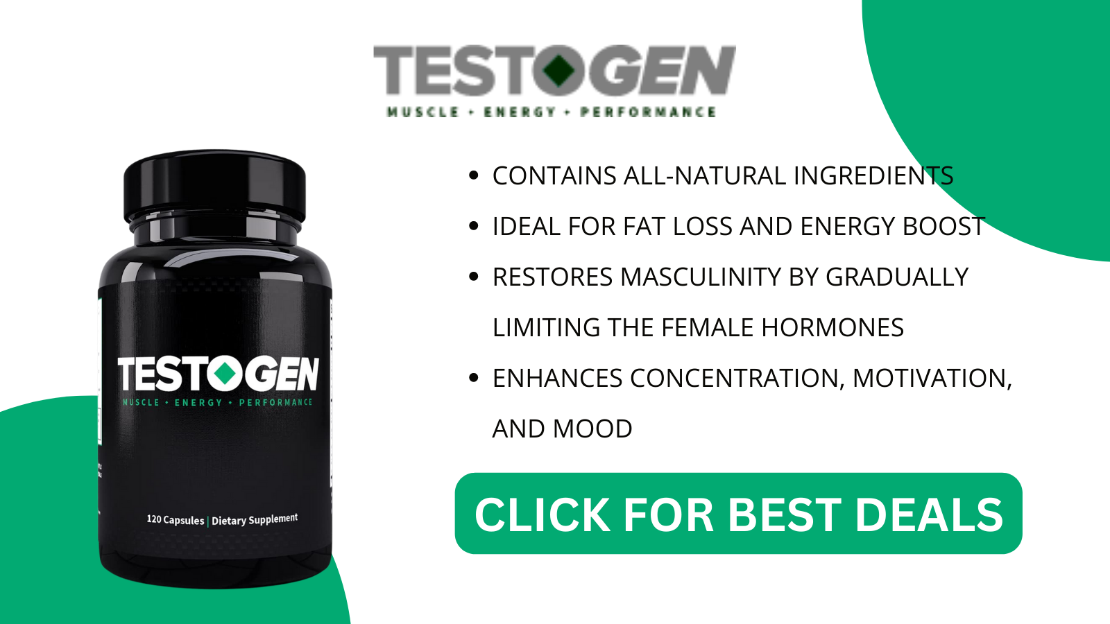 Best Testosterone Booster For Men Over 50: Top 5 Supplements To Boost ...