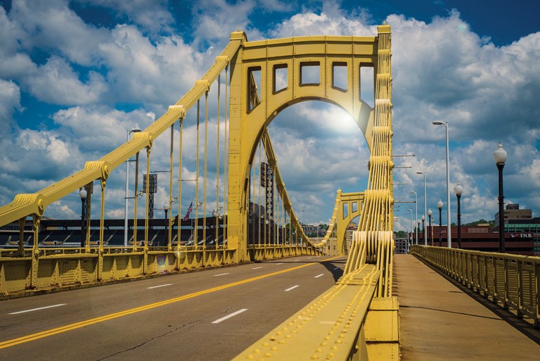 On Location: Roberto Clemente Bridge | Pittsburgh Magazine