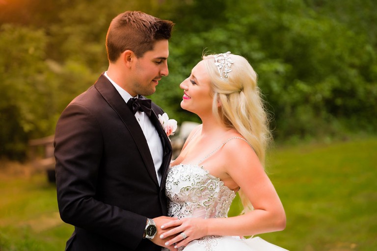 This Bride and Groom Didn't Start Out as Valentines: Anthony Del Bene ...