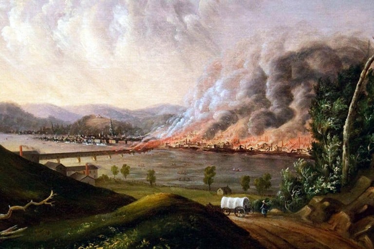 This Week in Pittsburgh History: Great Fire of 1845 | Pittsburgh Magazine