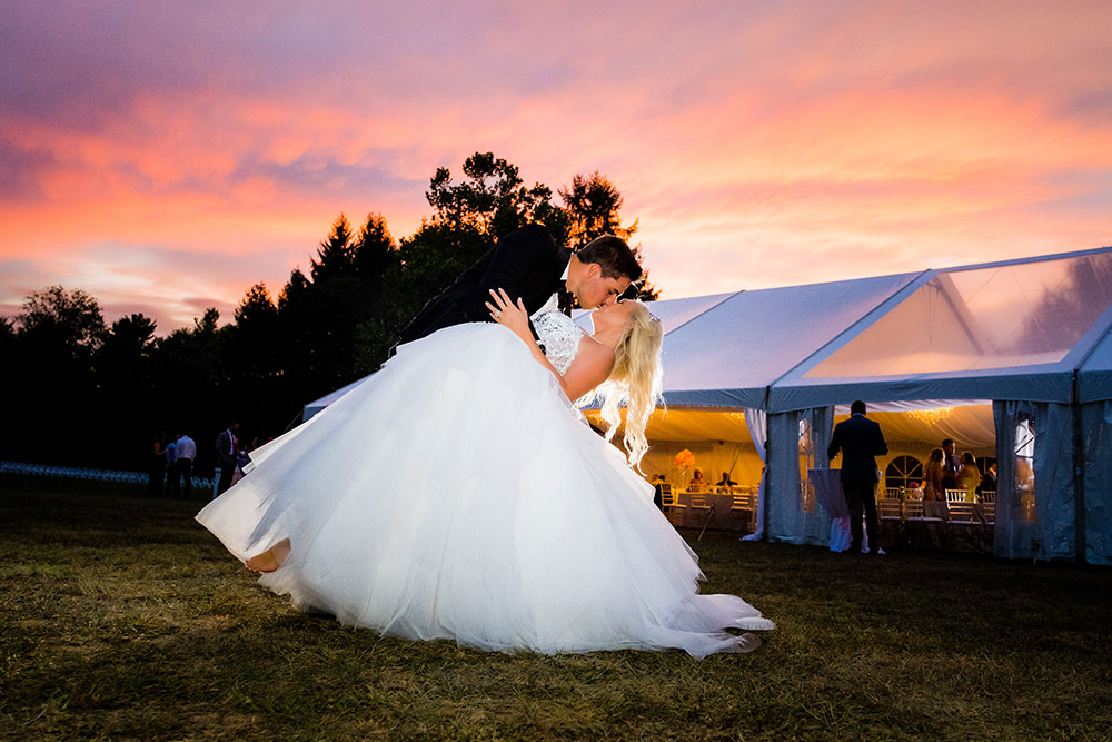 This Bride and Groom Didn't Start Out as Valentines: Anthony Del Bene ...