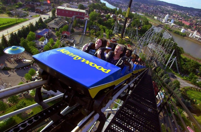 This Week in Pittsburgh History: Steel Phantom Opens at Kennywood ...