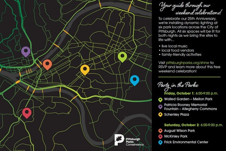Pittsburgh Parks Conservancy Will Celebrate 25 Years By Illuminating ...