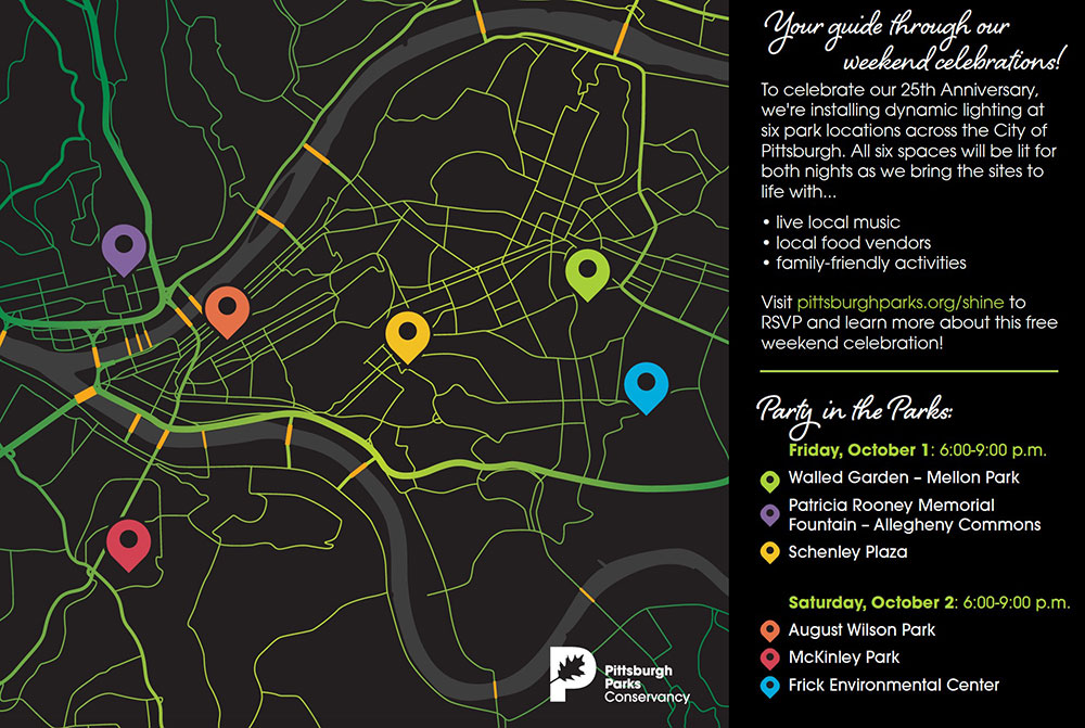 Pittsburgh Parks Conservancy Will Celebrate 25 Years By Illuminating ...