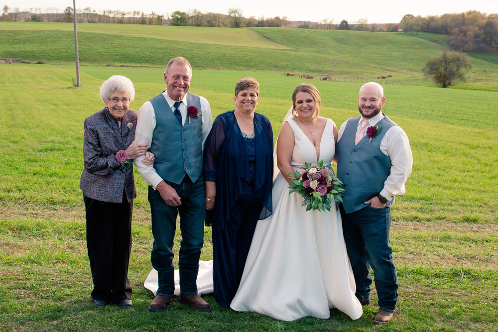 For Erin and Levi, Pulling off Their Wedding Revamp Was a Family Feat ...