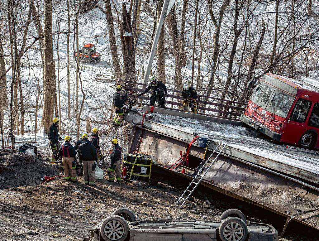 Pittsburgh Public Safety Releases First Images of The Fern Hollow ...
