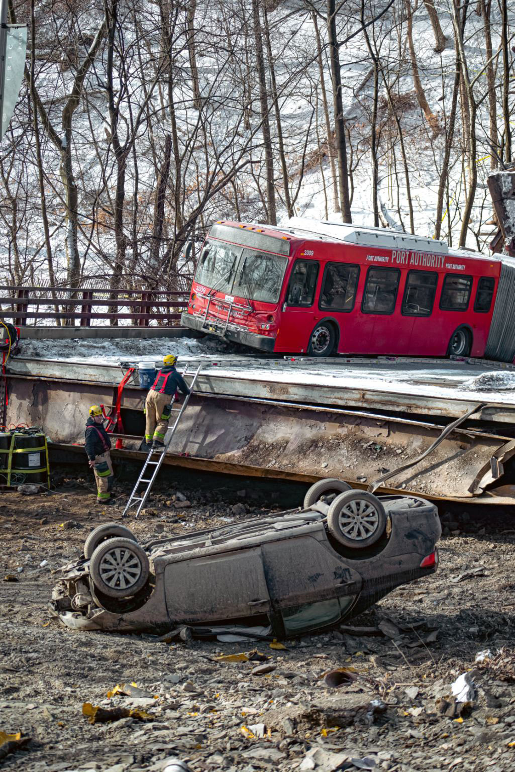 Pittsburgh Public Safety Releases First Images of The Fern Hollow ...