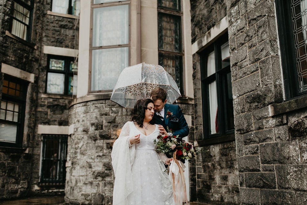 This Couple Pulled off a Gothic Castle Wedding Right Here in Pittsburgh ...