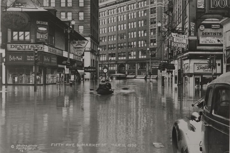 This Week in Pittsburgh History: The St. Patrick's Day Flood ...