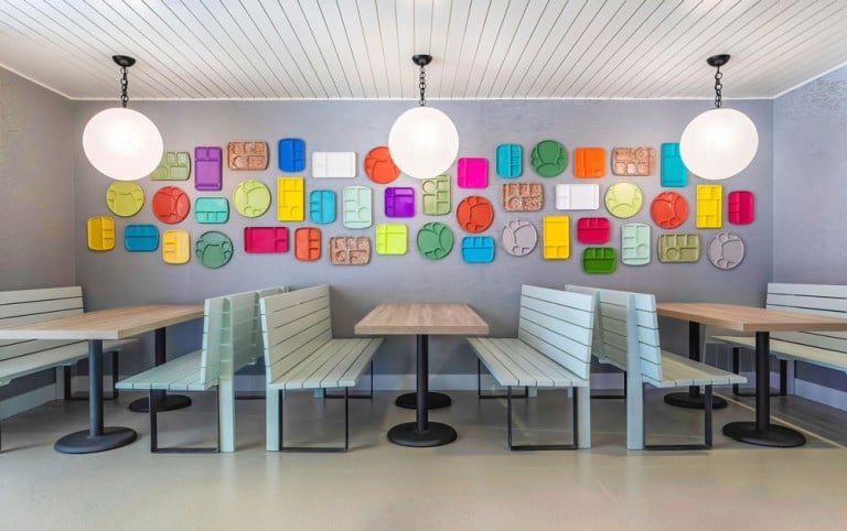 Go Behind the Retro-Cool Design at the New Moonlit Burgers in Uptown ...