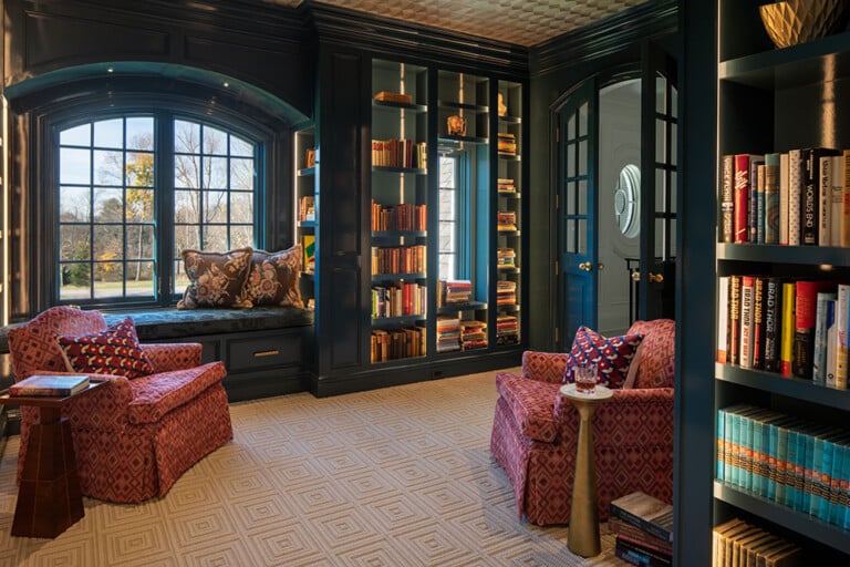 Best of Design 2023: A Stylish Room Filled with Books | Pittsburgh Magazine